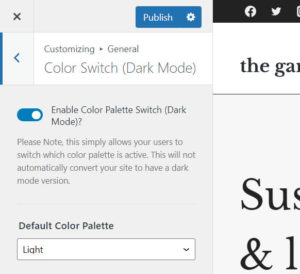 Global Color Palettes and the Dark Mode: The Color Settings of the ...