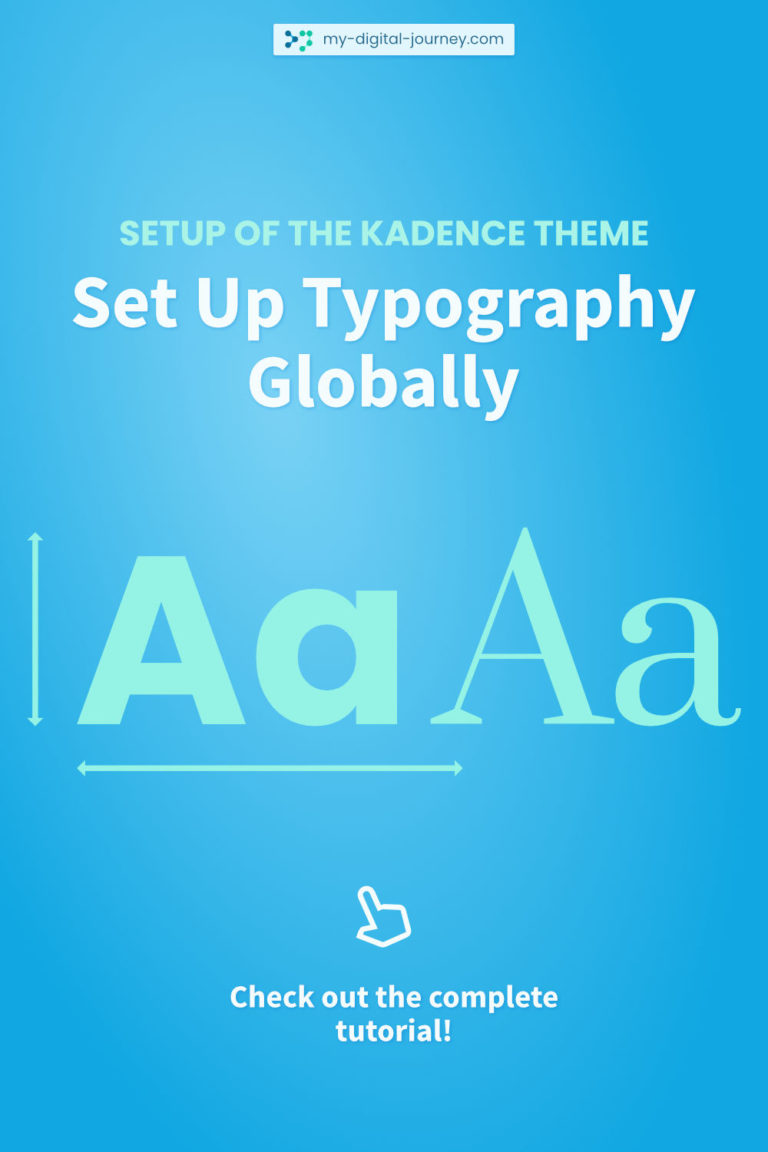 The Basic Settings of the Kadence Theme: Quickly and Effortlessly Set ... The Basic Settings of the Kadence Theme: Quickly and Effortlessly Set ...